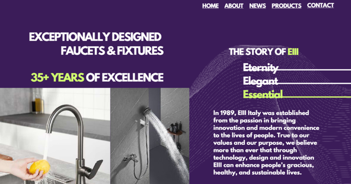 About EIII Sanitary Ware